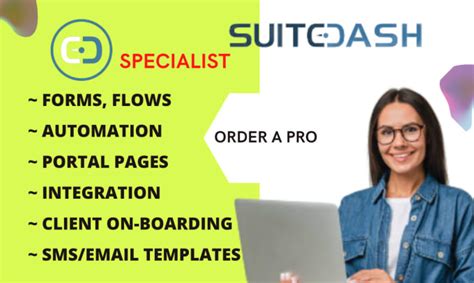 setup client portal flows forms and client onboarding on suitedash