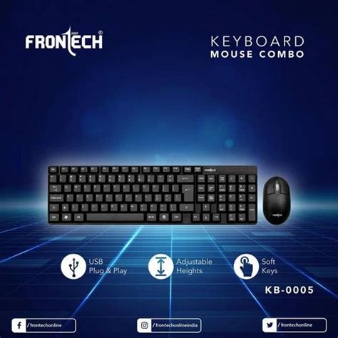 Frontech Kb 0005 Usb Keyboard Mouse Combo At Rs 250 Pair Secunderabad Rangareddy Hyderabad
