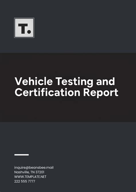 Free Vehicle Report Templates To Edit Online And Print