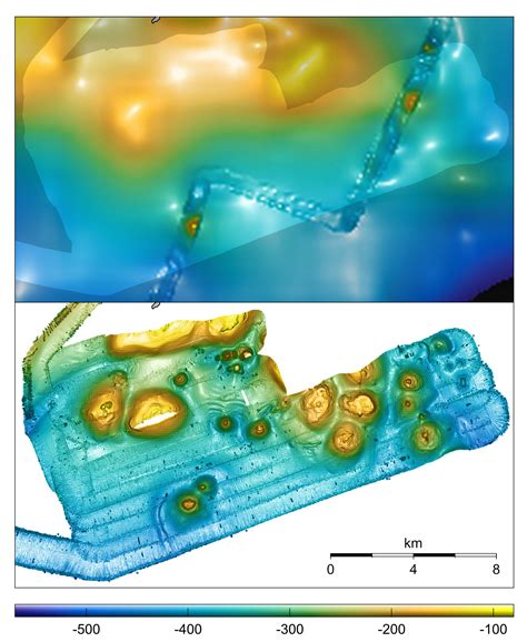 Multibeam Sonar Image Of Galápagos Seamounts Woods Hole Oceanographic Institution