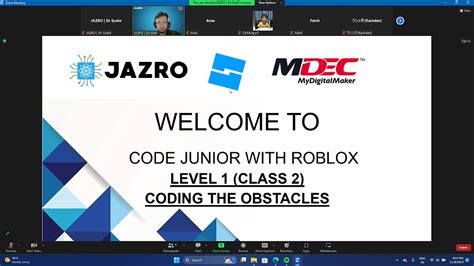 Roblox Coding Class