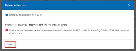 Routing Triple Is Faulty Supplyon Support Center