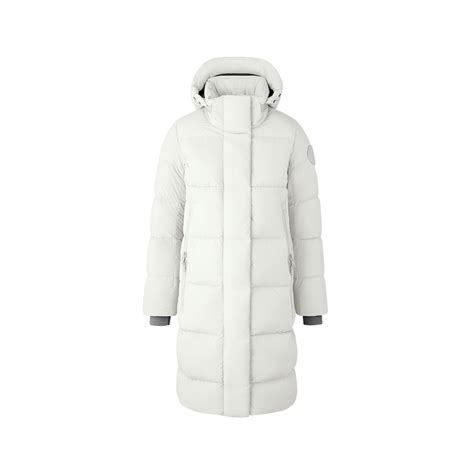 W 캐나다 구스 바이워드 파카 파스텔 화이트 라벨 노스 스타 화이트 Canada Goose Kream