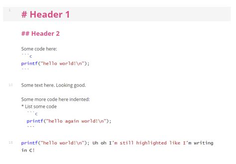 Syntax Highlighting In Source Code Mode Continues Past End Block When