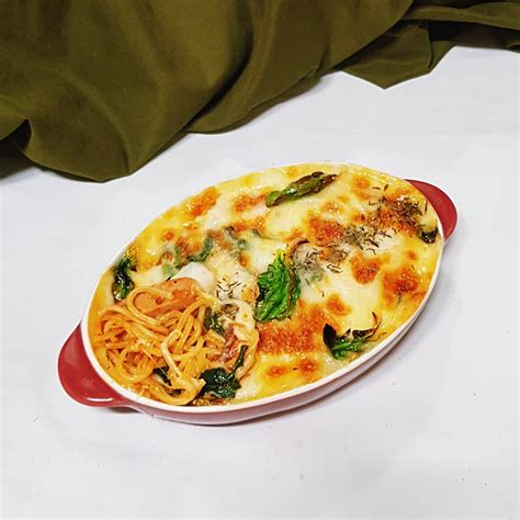 치즈가 듬뿍 오븐 치즈 스파게티 만들기