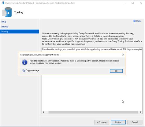 Database Upgrade Using The Query Tuning Assistant Wizard In Ssms 18