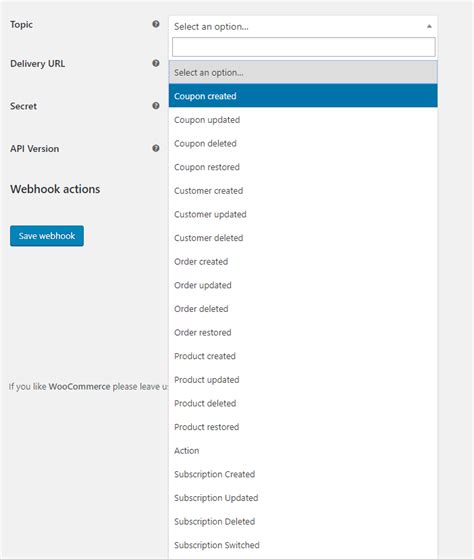 how to test woocommerce webhooks robot ninja