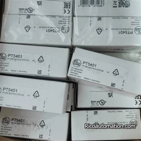 Ifm Electronic Pt5401 Pressure Transmitter Pt 250 Seg14 A Zvg Us W Industrial Automation