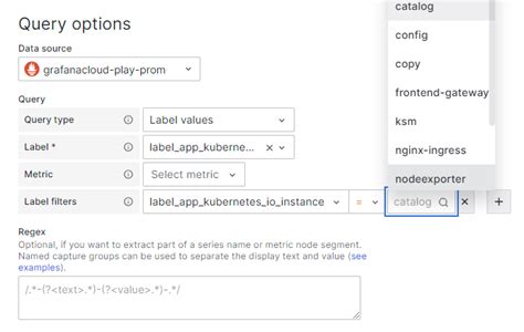 Grafana Label Filter Disappears After Selecting Value · Issue 74714 · Grafanagrafana · Github