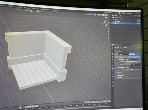 Doing A Tutorial Bevel Modifier Does Not Seem To Be Working Help