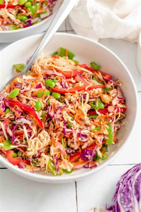 Crunchy Ramen Noodle Salad Running On Real Food