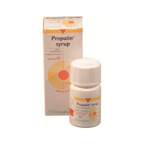 Propalin Syrup Ethical Agents Veterinary Marketing