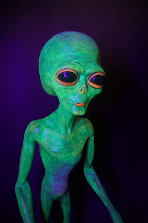 Glowing Alien Visitor Prop Dapper Cadaver Props