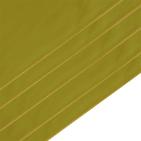 Welmatch Yellow Satin Chair Sashes Ties 50 Pcs Wedding