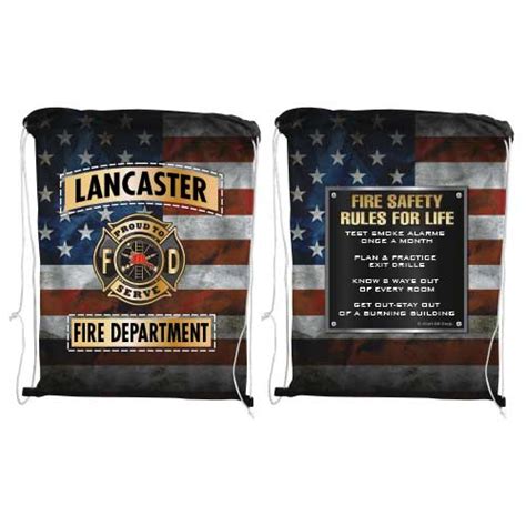 Custom Full Color Backpack Shield