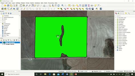 Qgis Shapefile Creation And Calculating Areas Youtube