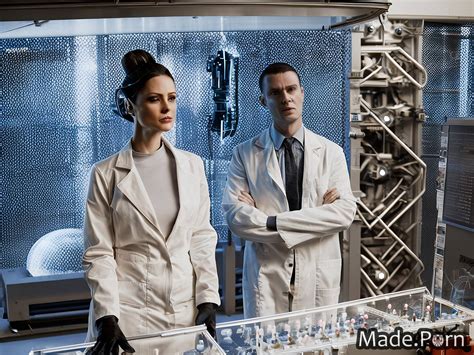 Porn Image Of Aluminum Anodized Metal Sci Fi Pov Carbon Fiber Robot Titanium Created By AI