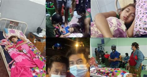 မျက်နှာကျက်အမြင့်ကြီးပေါ်က ပြုတ်ကျတဲ့ဒဏ်ကြောင့် ဦးနှောက်လှုပ်ပြီး စားသမျှအန်နေရရှာတဲ့