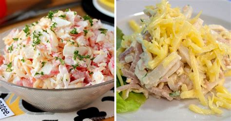 Топ 10 самых быстрых салатов готовятся всего за 10 минут