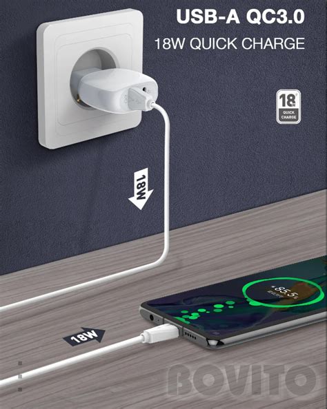 Ldnio 220v Os Usb S Fali Gyorstöltő Usb A Usb C Port Qc3 0 Pd 1m