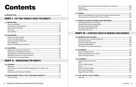 Running And Growing A Business Quickstart Guide Quickstart Guides