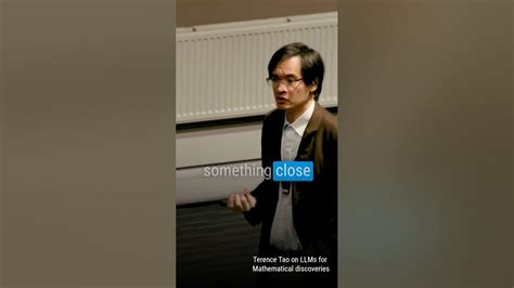 Highlight Reel Of Terence Tao At Imo 2024： Ai And Mathematics Youtube