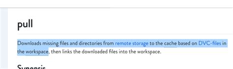 Failure To Pull After Importing A Git Repo Issue 3377 Iterative