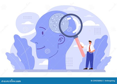 Labyrinth Concept Hard Choice Or Confusion Idea Stock Illustration Illustration Of Solving