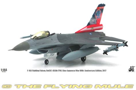 F 16a Fighting Falcon 1 144 Diecast Model Jc Wings Jc Jcw 144 F16 003