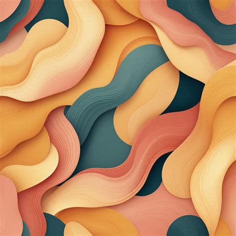 Free Undulating Warm Curves Image Abstract Waves Curves Download