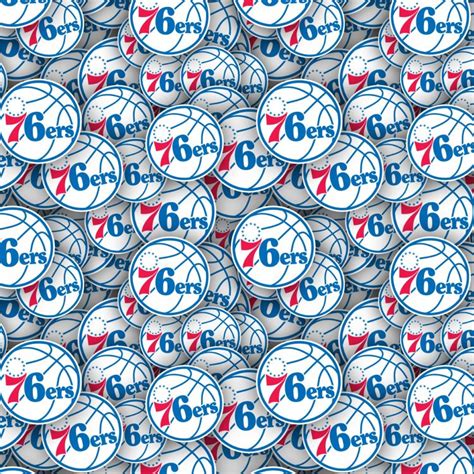 Philadelphia 76ers 23 Pattern Crew