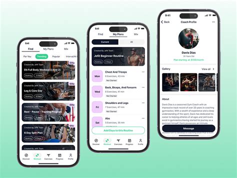 Gym App Design By On Dribbble
