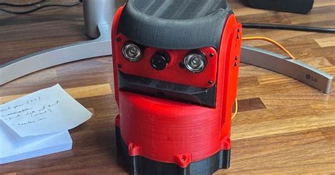 2 Axis Raspberrypi Remote Ir Camera Robot By Piotrc Download Free Stl