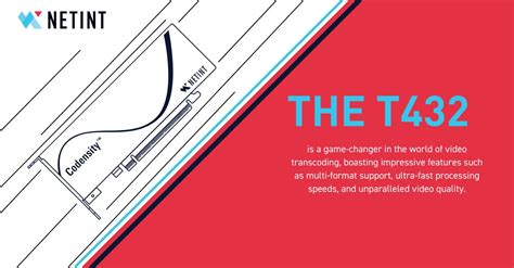 Netint Technologies Inc On Linkedin Streaming T432 Transcoding