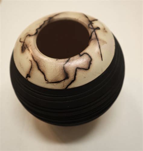 Globe Raku Vessel By David Schembri At Meta4 Gallery