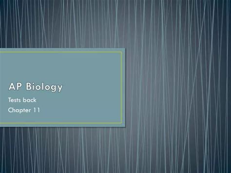 Ppt Ap Biology Powerpoint Presentation Free Download Id3754473