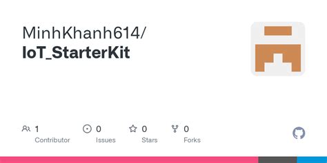 Github Minhkhanh614iotstarterkit
