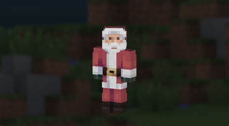 Скин пак «Дед Мороз для Minecraft Bedrock Edition