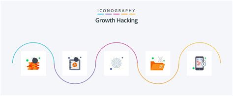 Hacking Flat Icon Pack Including Lock Binary Code Malware Skull