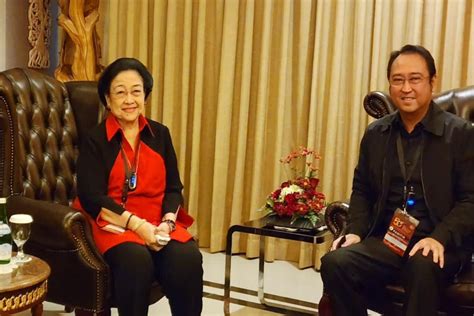 Hut Ke 50 Pdip Megawati Didampingi Prananda Prabowo