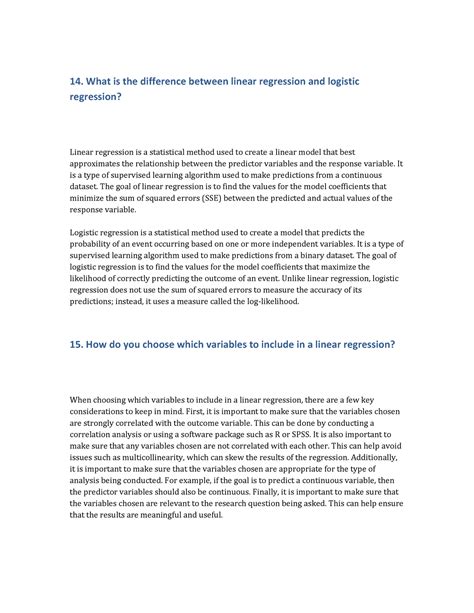Linear Regression 3 14 What Is The Difference Between Linear Regression And Logistic