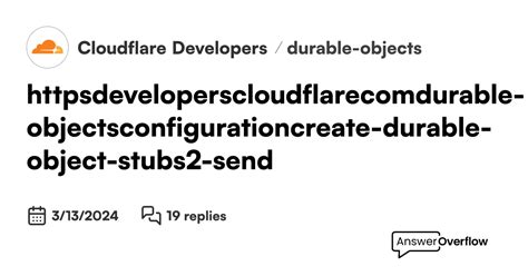 Durable Objectsconfigurationcreate Durable Object Stubs2