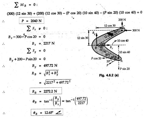 Equilibrium Of Coplanar Non Concurrent Force System With Solved