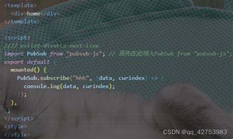 Vue——pubsubjs Csdn博客