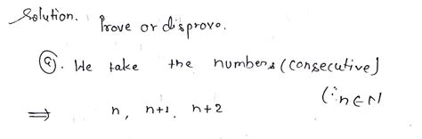 Answered 3 Prove Or Disprove Yes These Should Look Familiar From §2