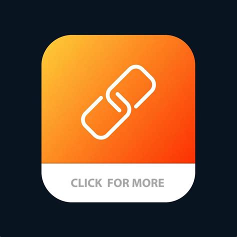 Clip Paper Pin Metal Mobile App Button Android And Ios Line Version