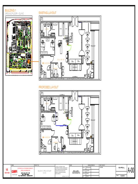 Building 1 Clinic Layout A00 Pdf Pollution Waste