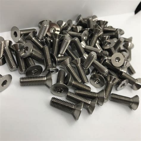 701 8mm X 125 X 20mm Csunk Ti Bolt Flashshop