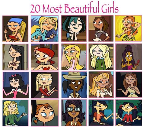 Total Drama Series Girls By Xavier1020578910 On Deviantart