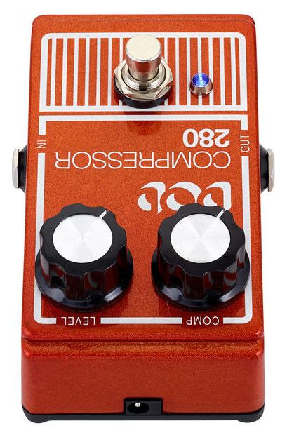 Dod Compressor 280 Compressor Sustain And Noise Gate Effect Pedal